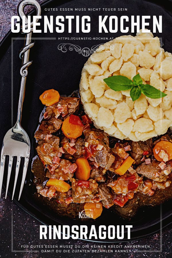 Rindsragout » Das Rezept von GÜNSTIG KOCHEN