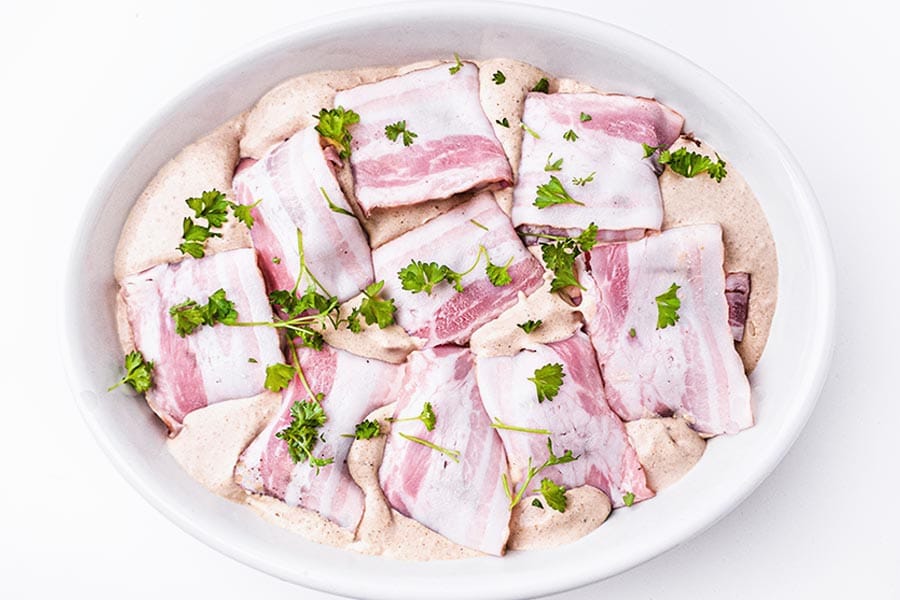 Schweinefilet Bacon Curry » Das Rezept von GÜNSTIG KOCHEN