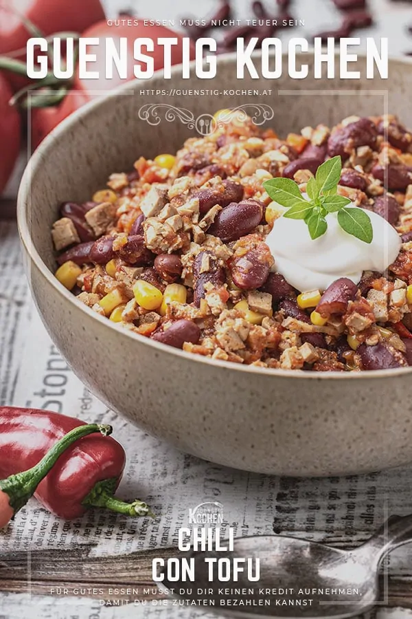 Chili con Tofu » Das Rezept von GÜNSTIG KOCHEN